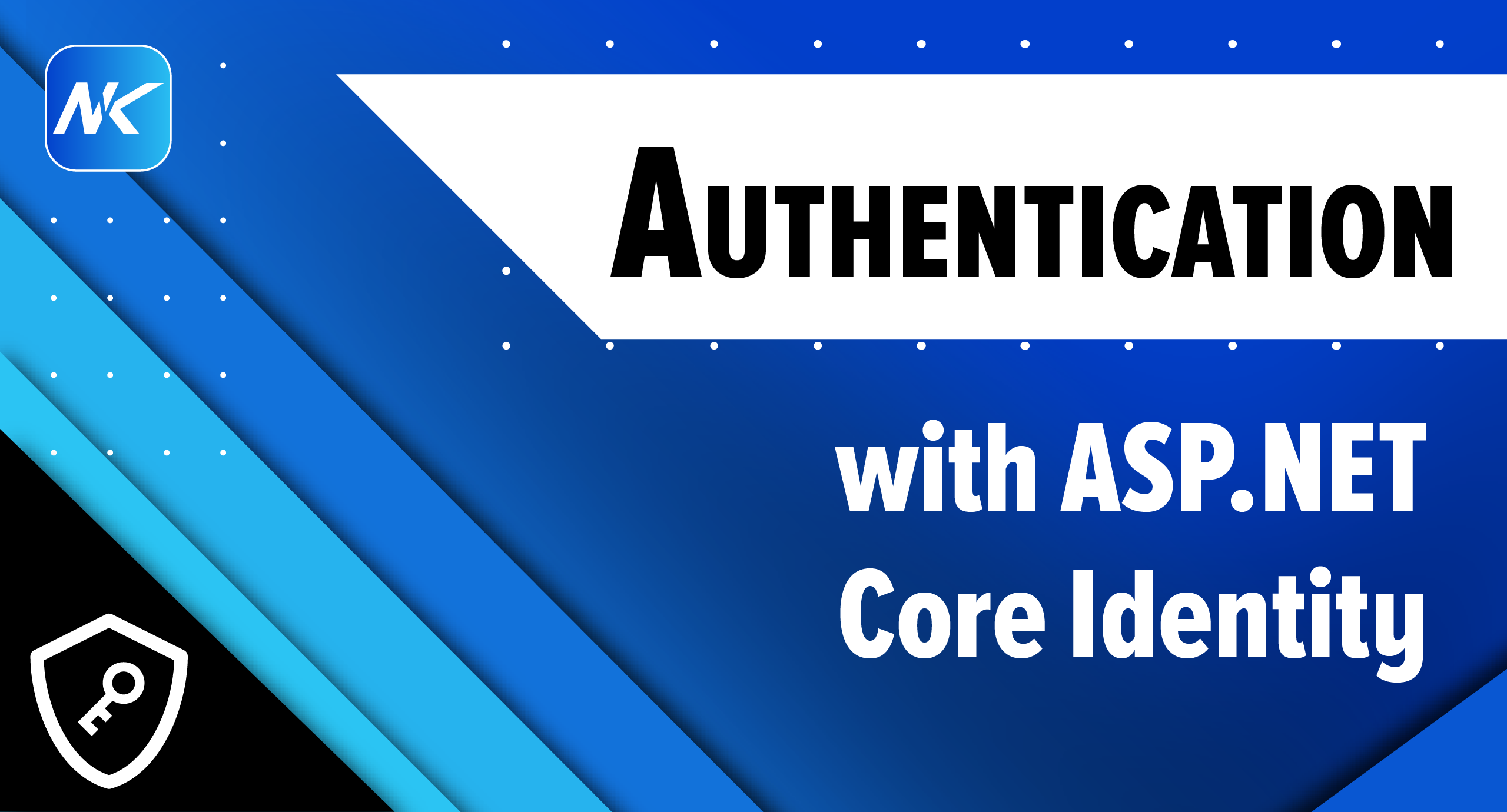 Authentication with ASP.NET Core Identity